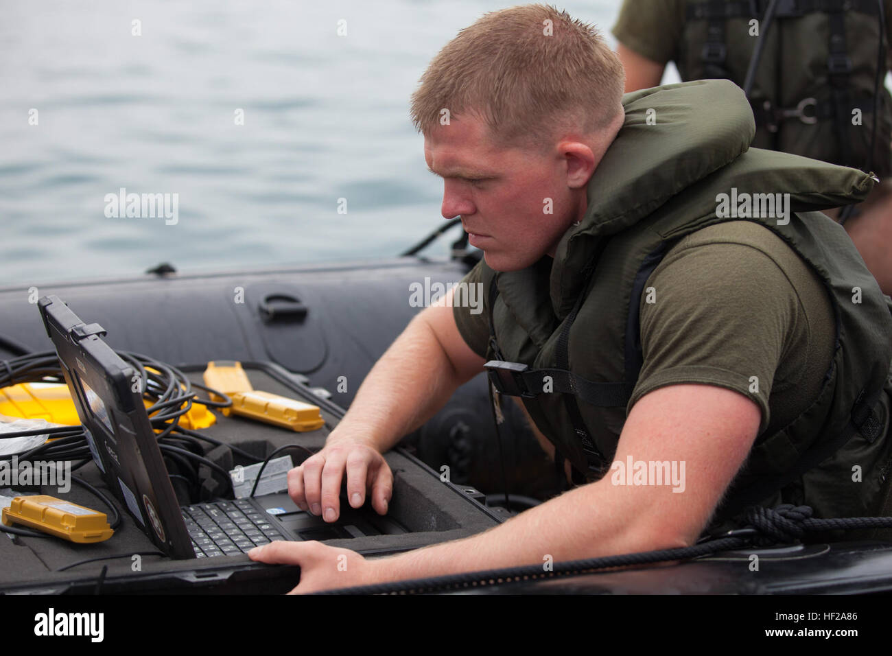 Marines from 2nd Intelligence Battalion, II Marine Expeditionary Force ...