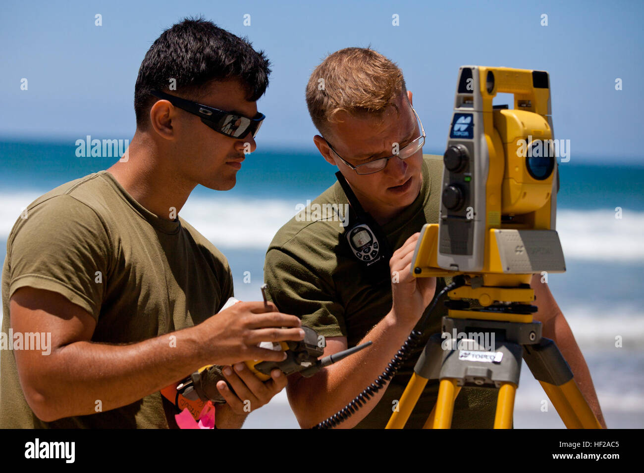 Lance Cpl. Michael Stroud (left), a Des Moines, Iowa, native, and Lance Cpl. Joshua Svenson, a ...