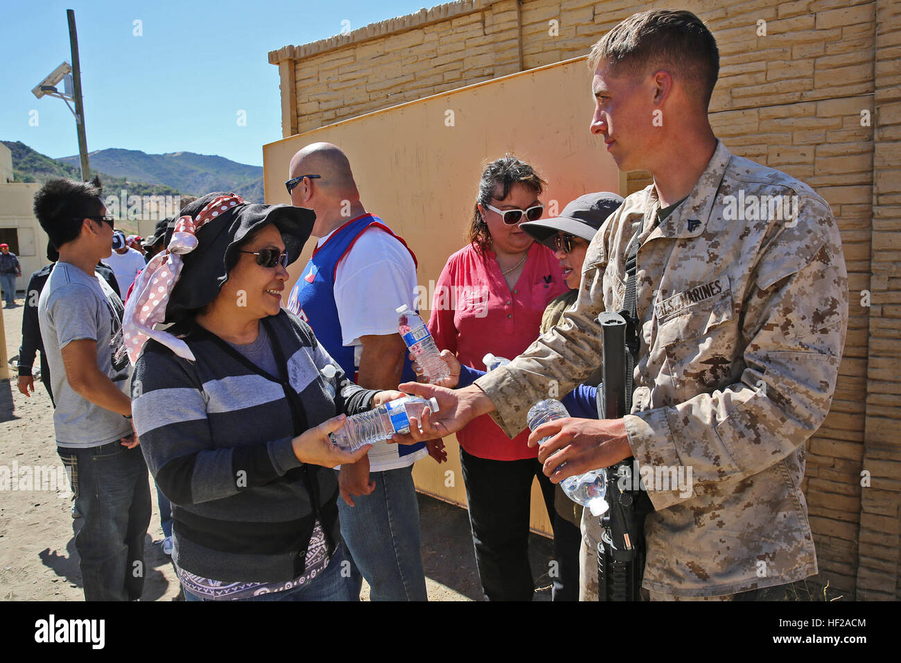 Corporal Michael Beck, an electrician with Combat Logistics Battalion ...