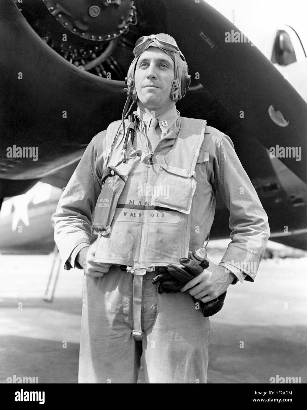 Marine captain portrait Black and White Stock Photos & Images - Alamy