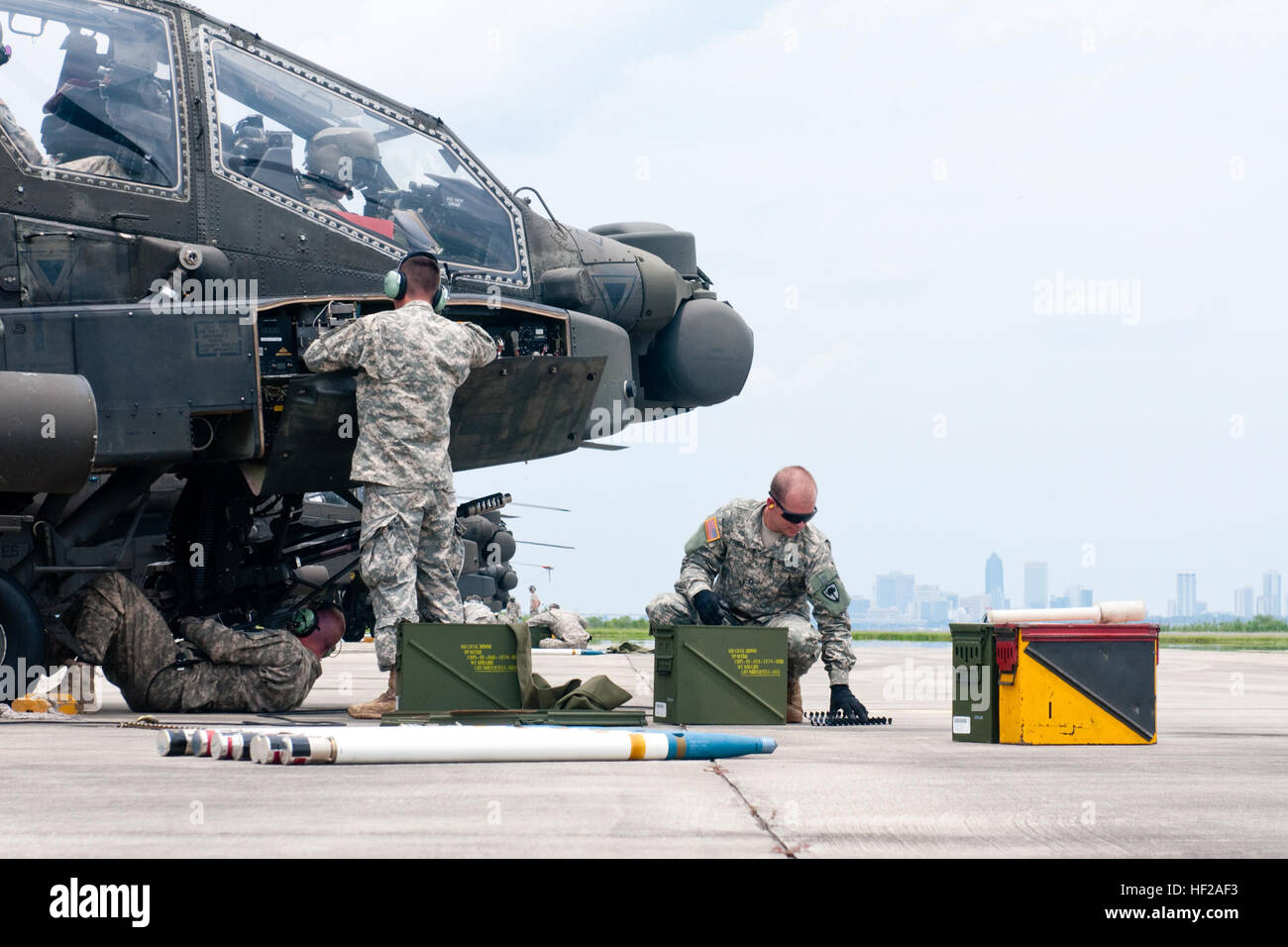 Armament crews from 1 151st attack hi-res stock photography and images ...