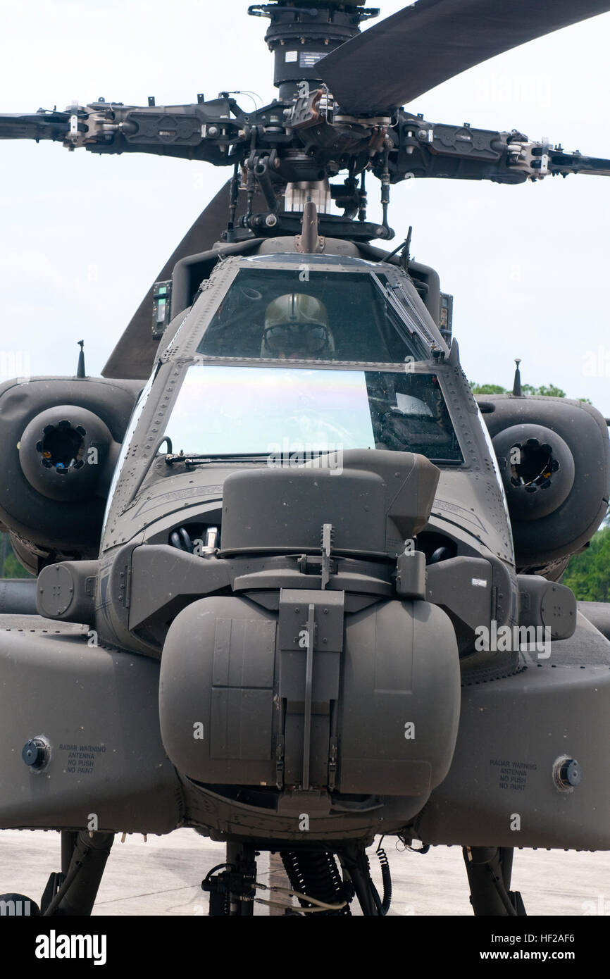 A S.C. National Guard AH-64 Apache, from the 1-151st Attack ...