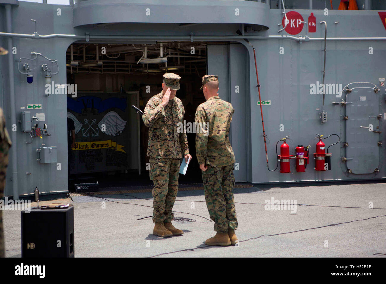 Brigadier gen david coffman commander hi-res stock photography and ...