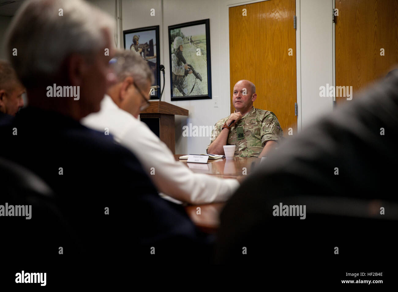 The Corps Regimental Sergeant Major of the British Royal Marines, Sgt ...