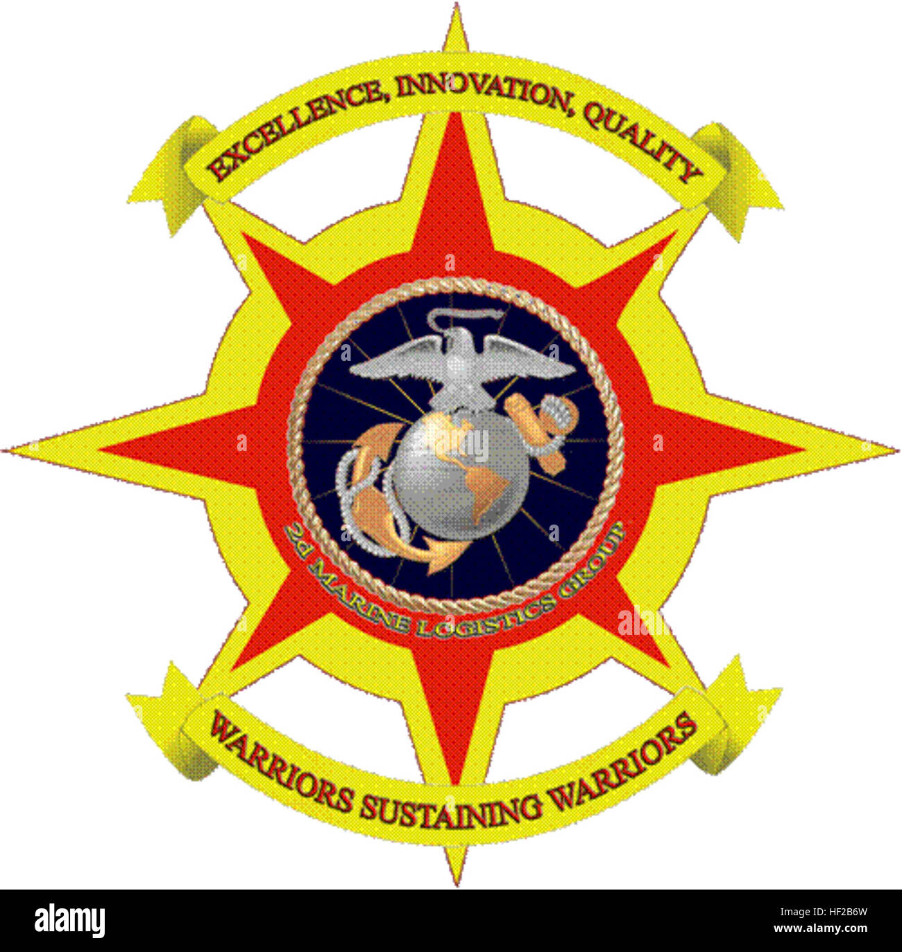 2nd MLG insignia Stock Photo - Alamy