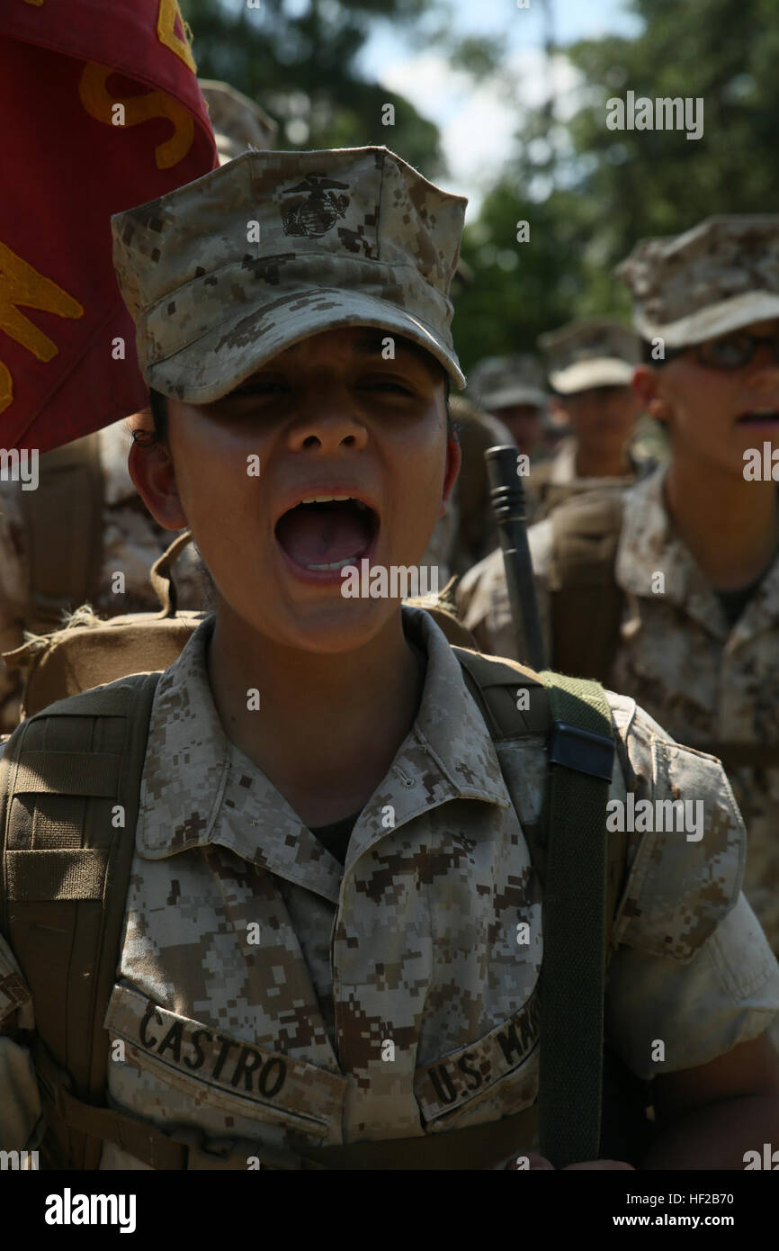 Rct. Esmeralda Castro, a 20-year-old native of Wilmington, Calif., is ...