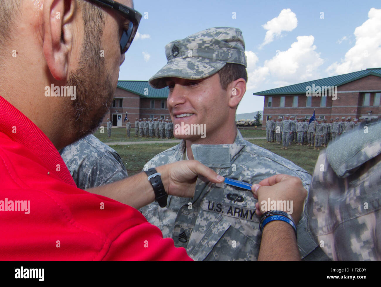Staff Sgt. Chad Spahr a Soldier in the Arizona Army National Guard, has ...