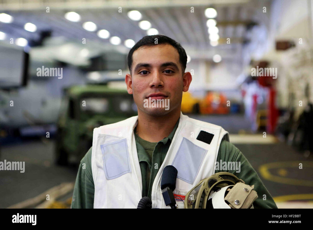 Corporal Daniel Posada, a motor transport operator for Marine ...