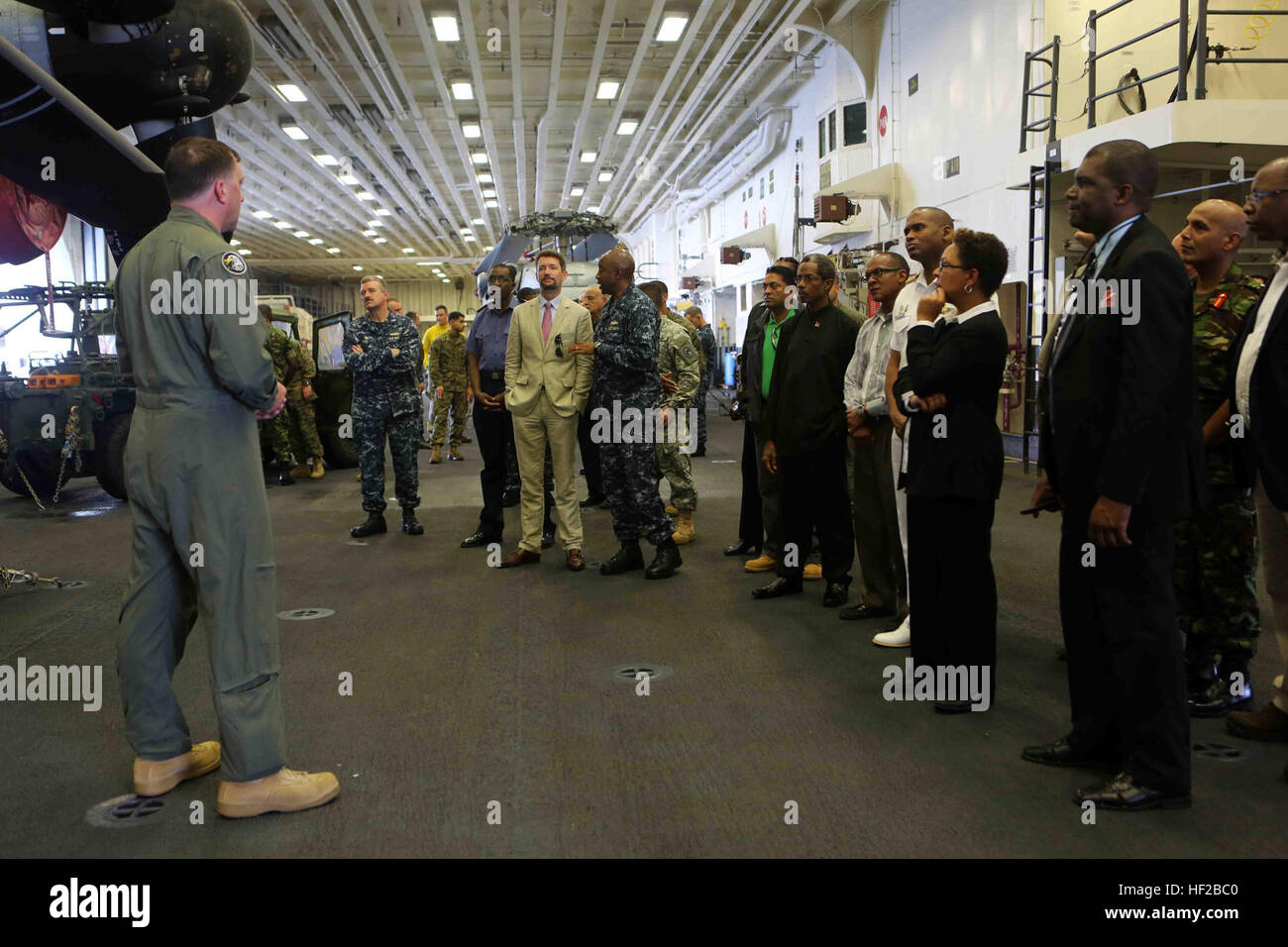 Major Sam Clark, the executive officer for Marine Operational Test and ...