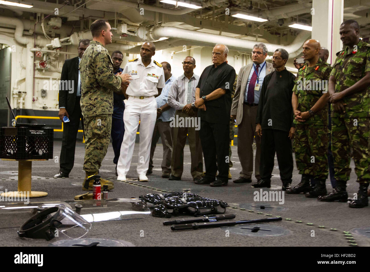 Sergeant Daniel Knight, non-lethal weapons instructor for Special ...
