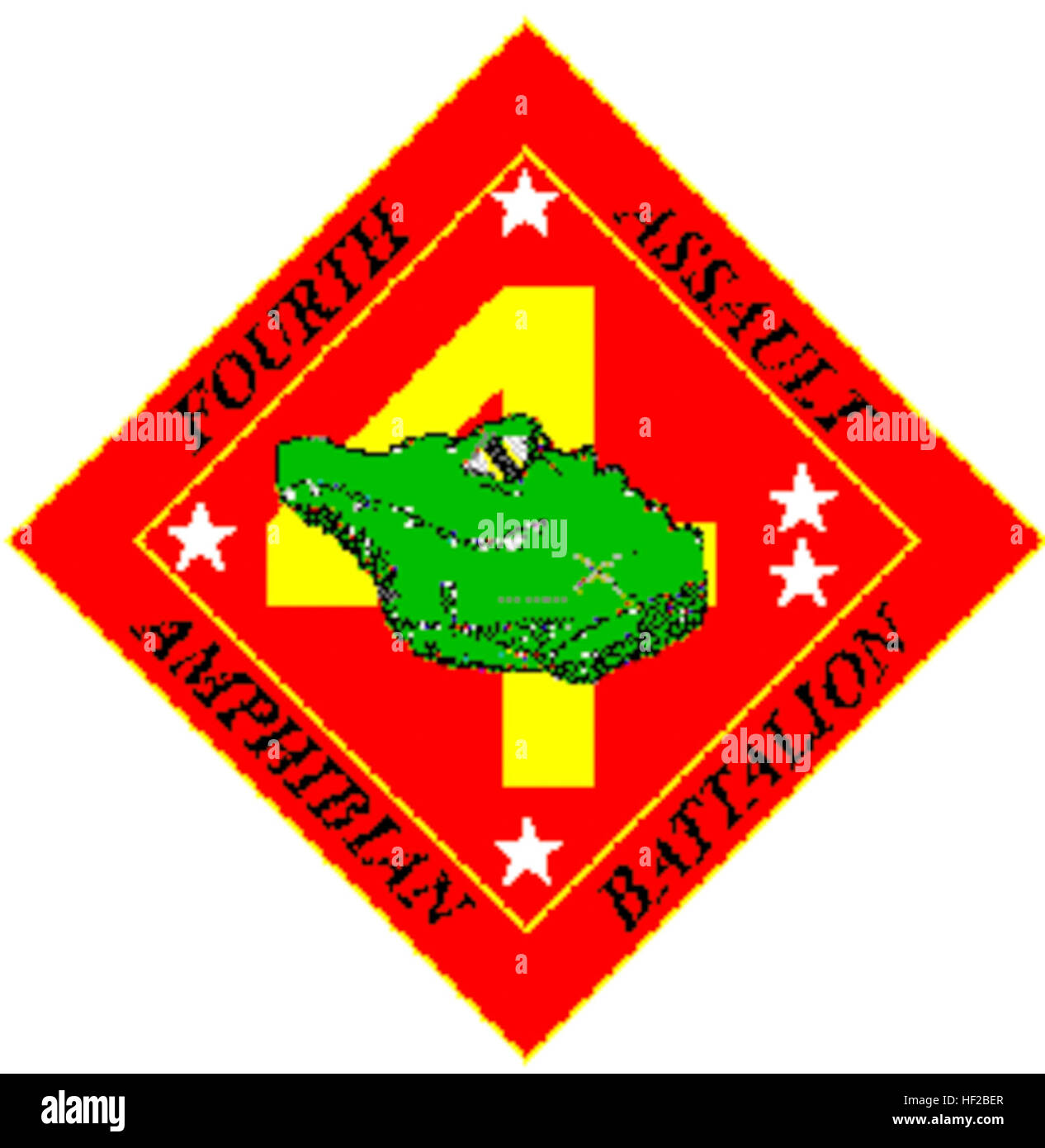 4th AAV Battalion insignia Stock Photo - Alamy