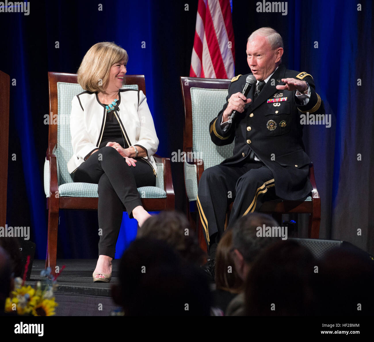 U.S. Army Gen. Martin E. Dempsey, right, the chairman of the Joint ... U.S. Army Gen. Martin E. Dempsey, right, the chairman of the Joint ...