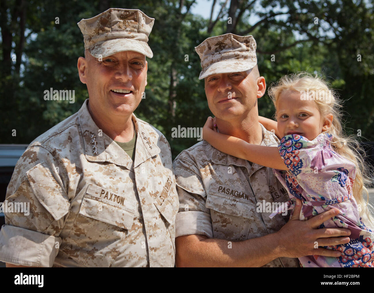 The Assistant Commandant of the Marine Corps, Gen. John M. Paxton, Jr ...