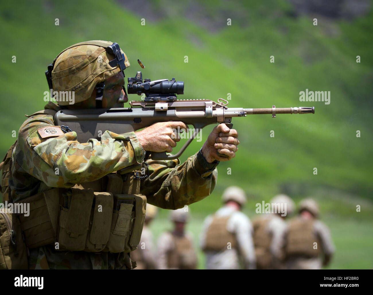 Pvt. Brendan Savage, a rifleman with Delta Company, 5th Battalion ...