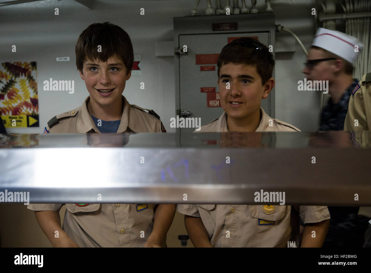 Sea Cadets, Boy Scouts, and Junior ROTC participate aboard USS Essex ...