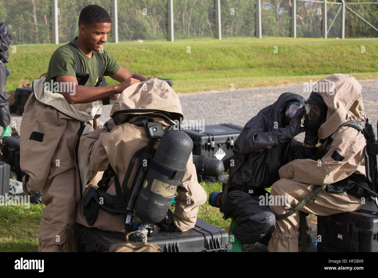 U.S. Marine, Chemical Biological Radiological Nuclear (CBRN) Defense ...