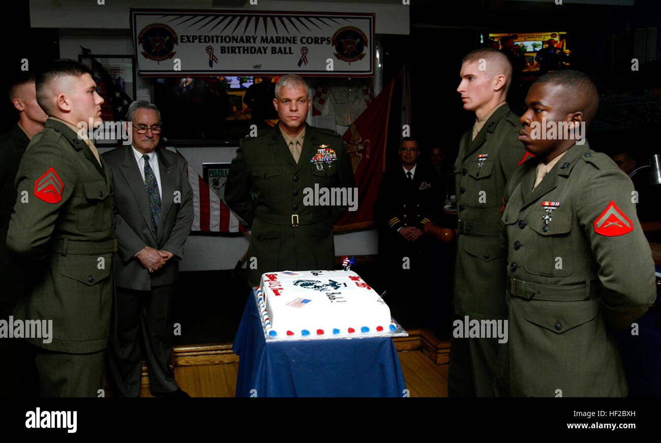 Col. Gareth F. Brandl, center, the commanding officer of the 22nd ...