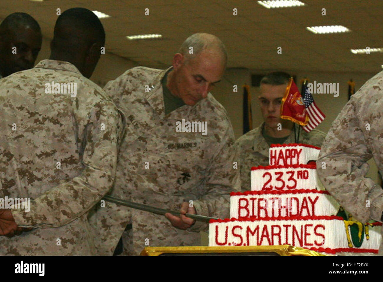 Camp Fallujah, Iraq - Maj. Gen. John F. Kelly, commanding general ...