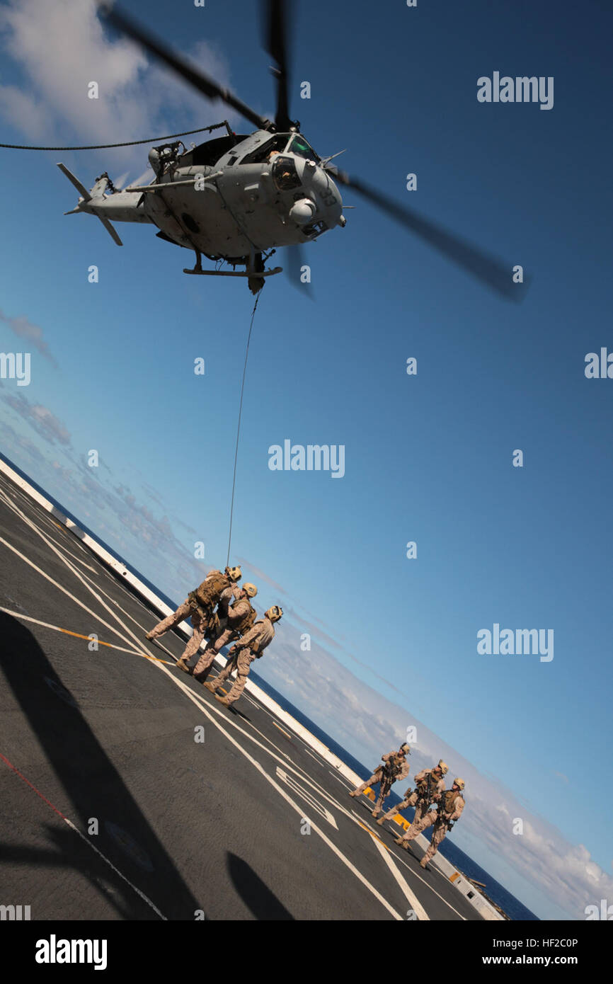 Helicopter rope ladder hi-res stock photography and images - Alamy