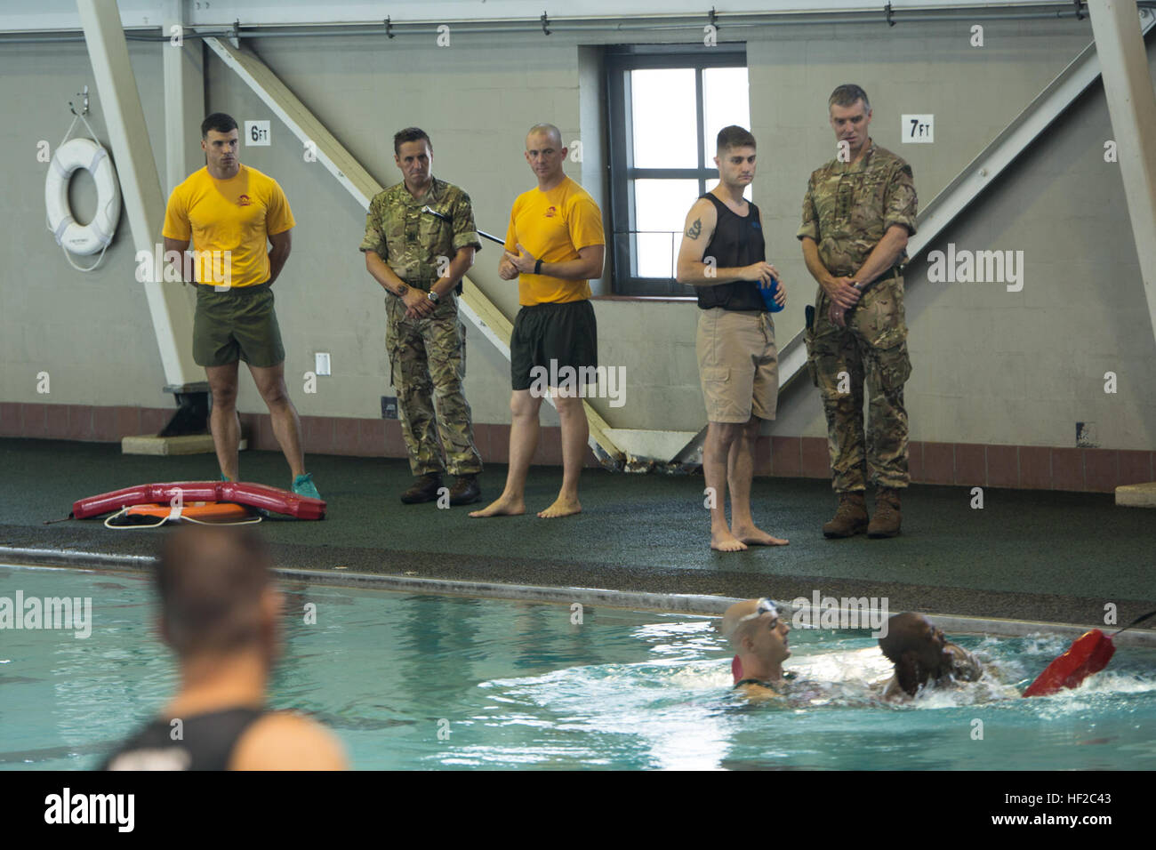 Royal Marines Commando Training Centre High Resolution Stock ...