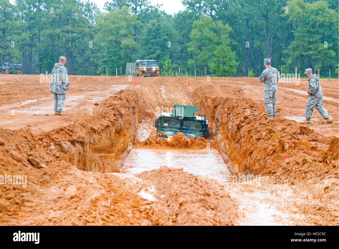 A 132nd Military Police Company M1114 Humvee, from the South Carolina ...