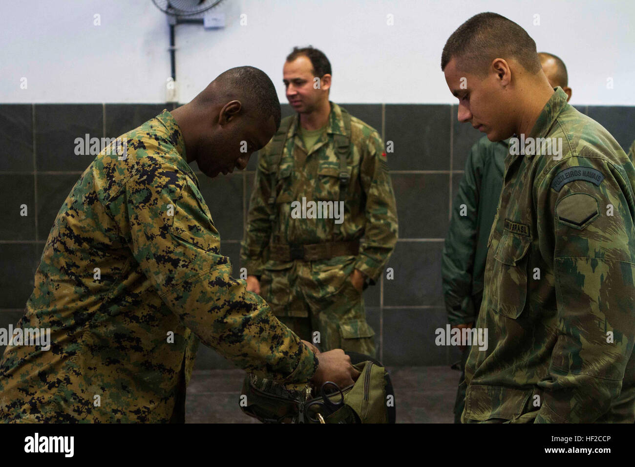Petty Officer 1st Class Clarence Perry, U.S. Navy hospital corpsman ...