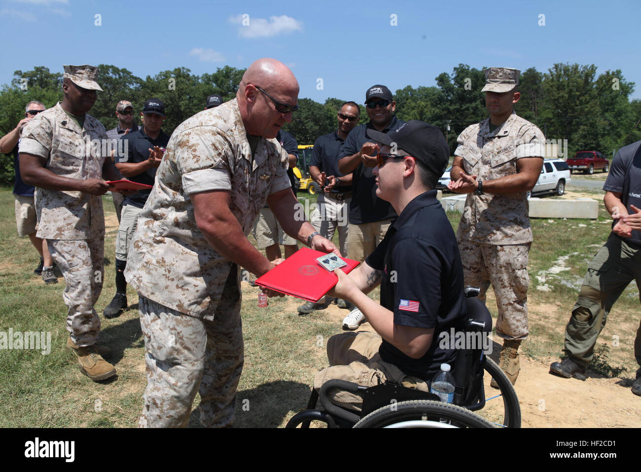 Wounded Warrior Regiment Commanding Officer, Lt. Col. T. Shane Tomko ...