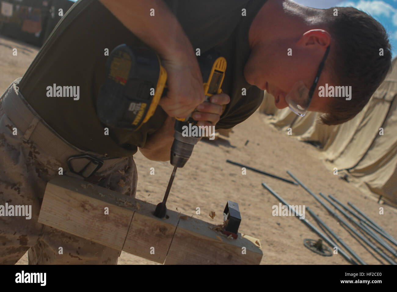 Corporal Tanner Lechner, a combat engineer with Combat Service Support ...