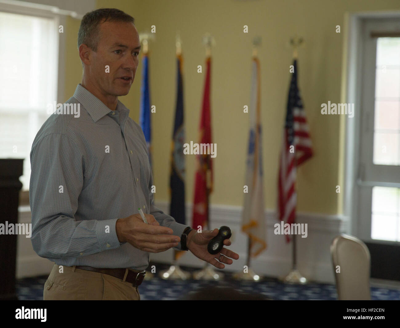 Rick Scott, an exercise planner with Marine Corps Regional Exercise ...