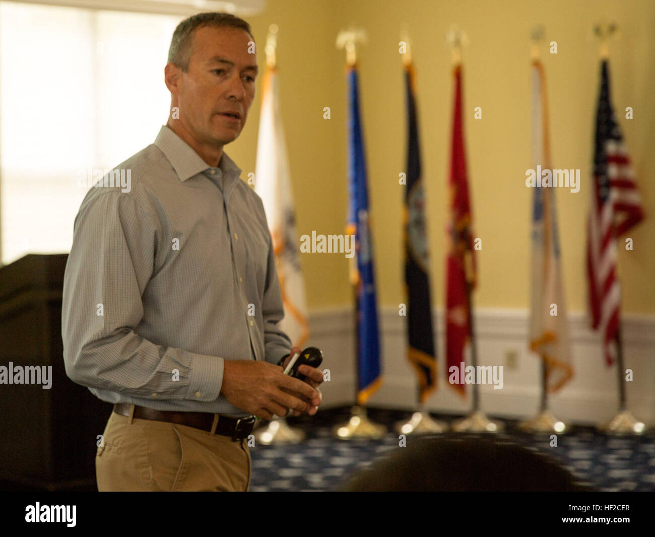 Rick Scott, an exercise planner with Marine Corps Regional Exercise ...