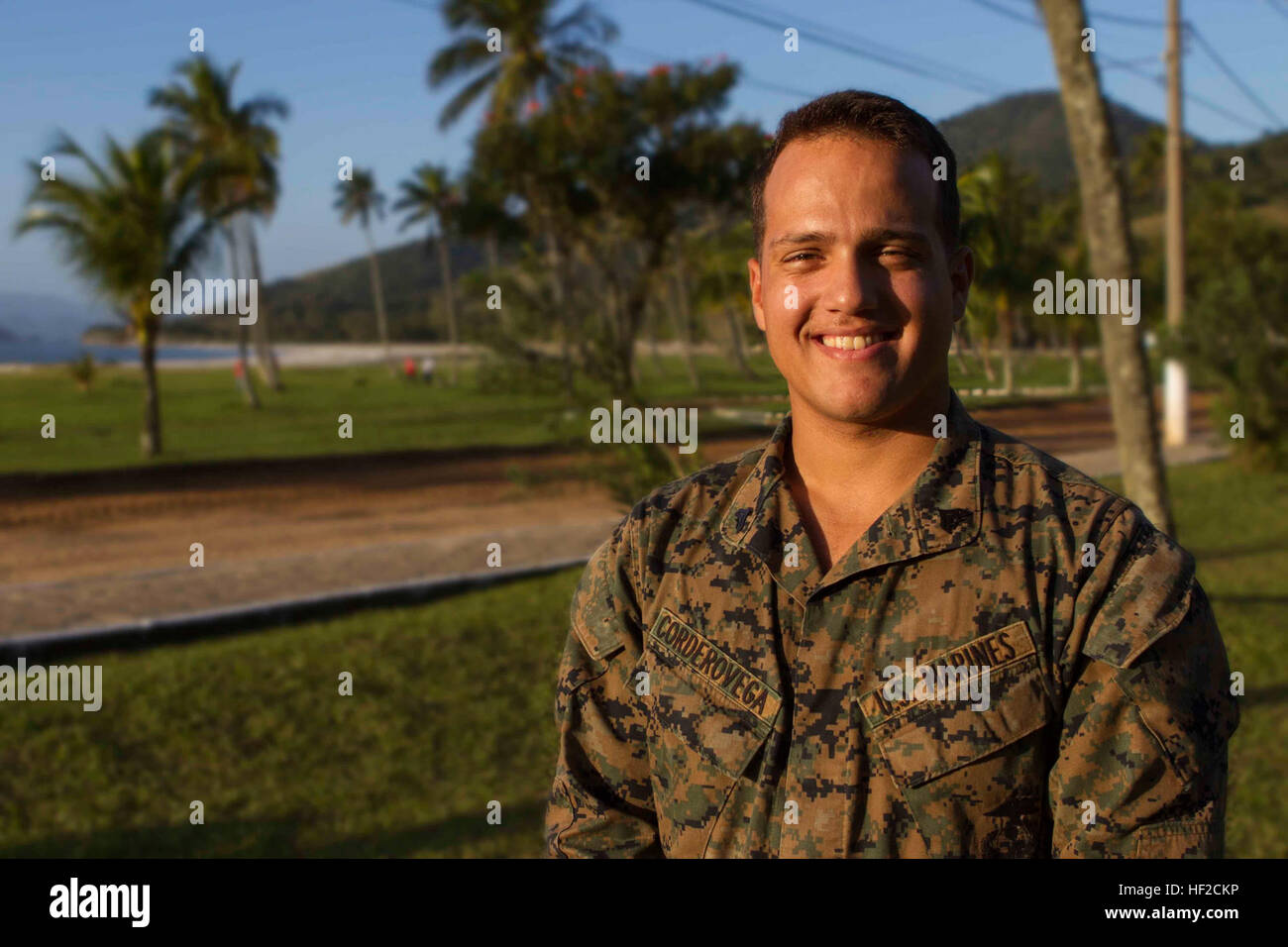 Corporal Christopher Cordero Vega, Logistics Combat Element combat ...