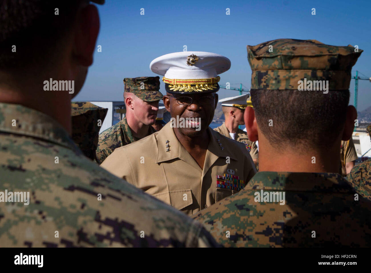 Lieutenant Gen. Ronald L. Bailey, deputy commandant for plans, policy ...