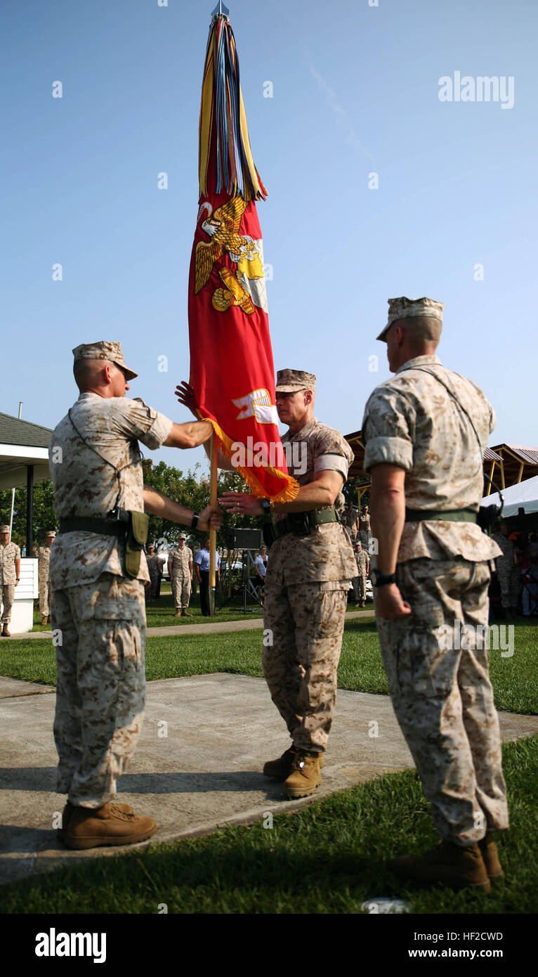 Major Gen. James W. Lukeman, the outgoing commanding general of 2nd ...