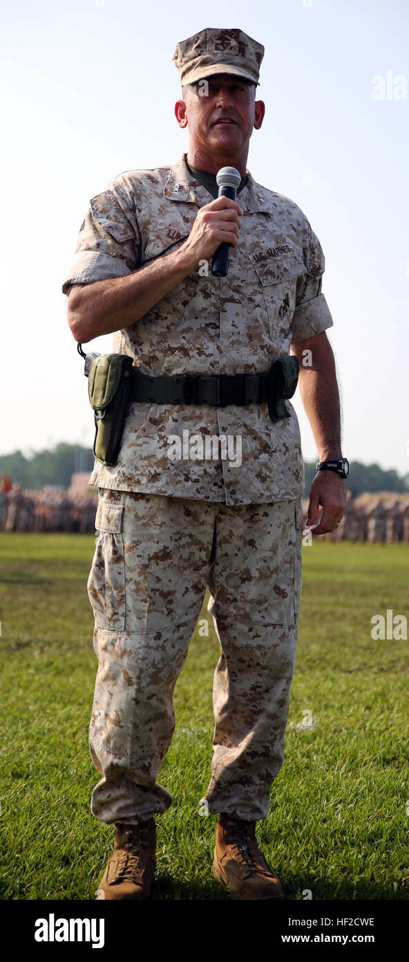 Major Gen. James W. Lukeman, former commanding general of 2nd Marine ...
