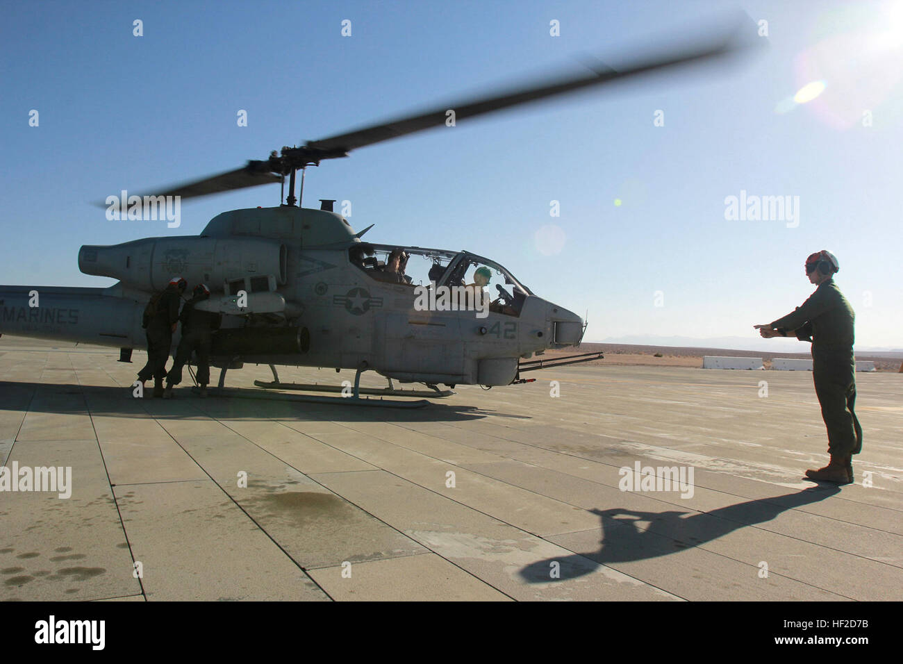 Lance Cpl. Riley Shultz, from Marine Light Attack Helicopter Squadron ...