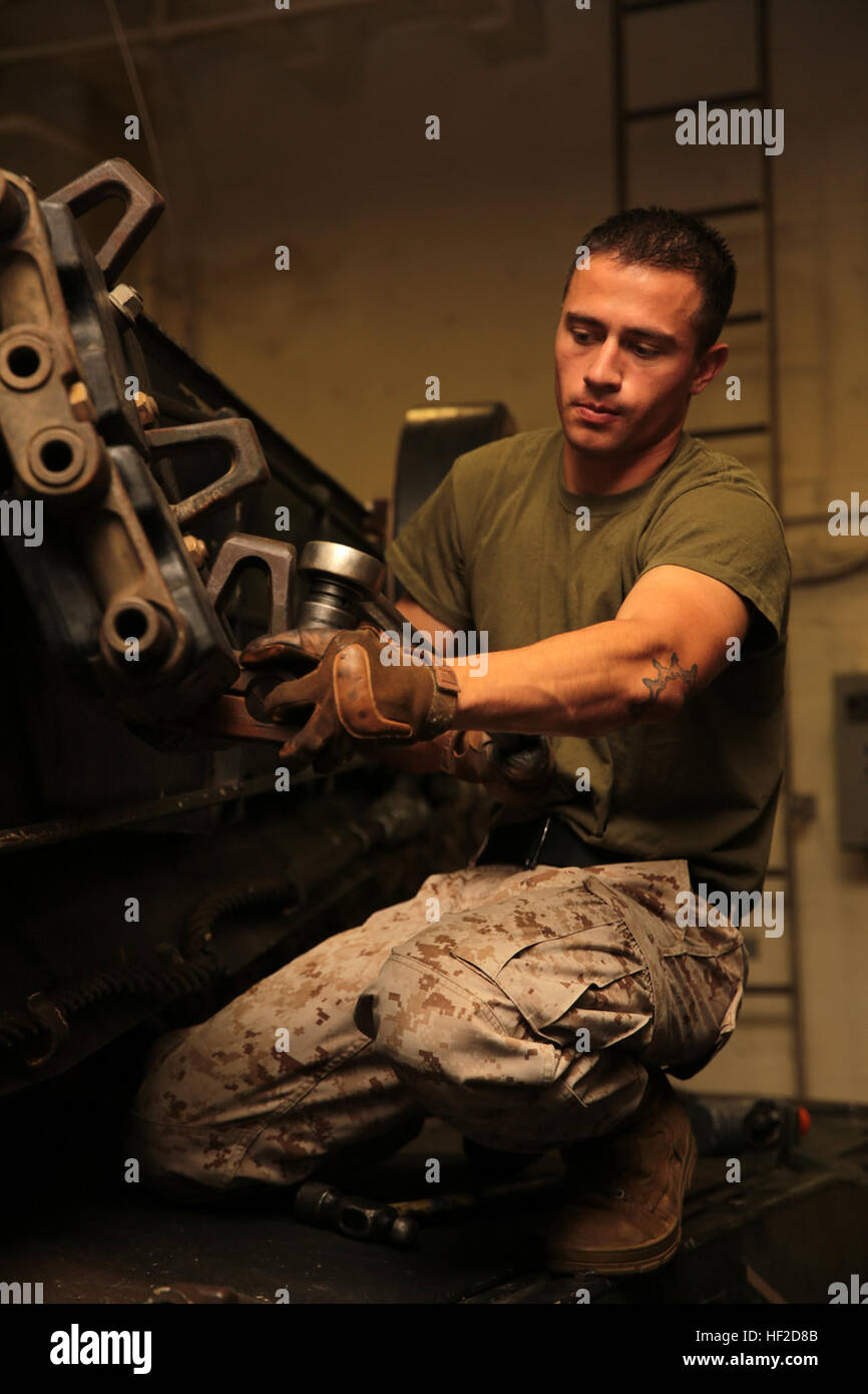 Sgt. Khristopher Guerin, a tank crewman with 1st Tank Battalion ...