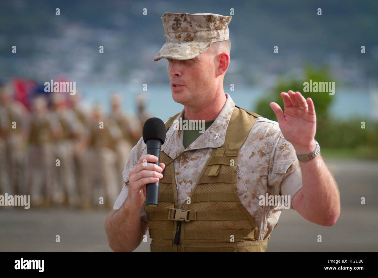 U.S. Marine Corps Col. Eric W. Schaefer, Marine Corps Base Hawaii (MCBH ...