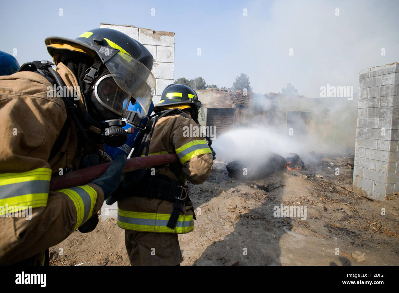 KABUL, Afghanistan --Members of the Afghan National Air Corps fire ...