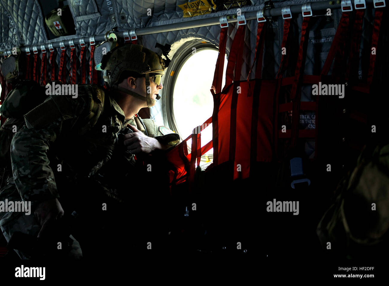 U.S. Air Force Staff Sgt. Nathan M. Adams, a tactical air control party ...