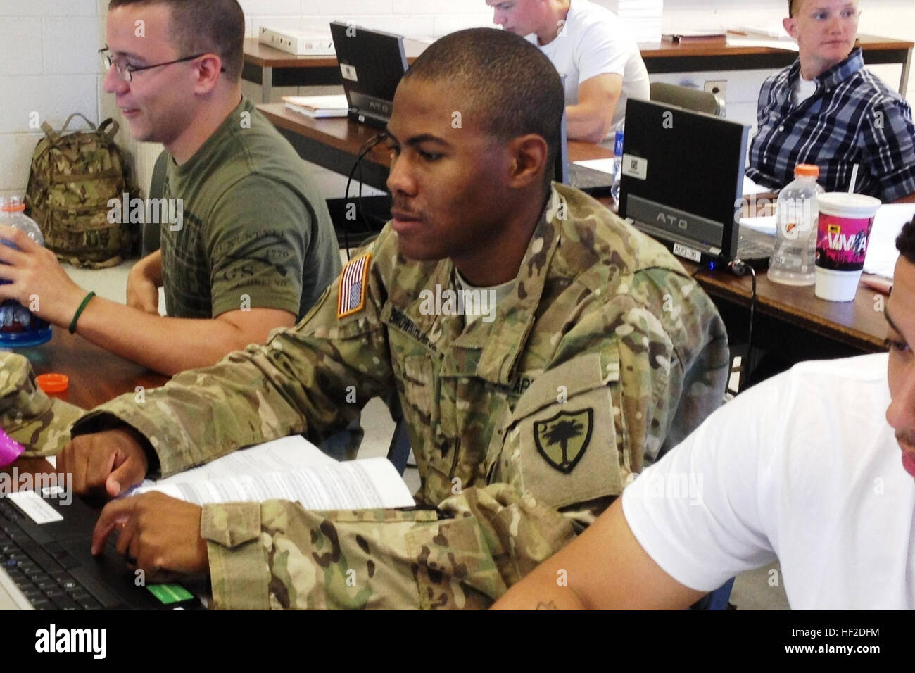 U.S. Army Spc. Anthony Brown-Thompson, a military policeman in the ...