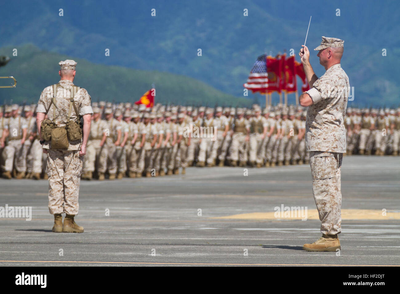 The Marine Corps Forces, Pacific held a change of command ceremony at ...