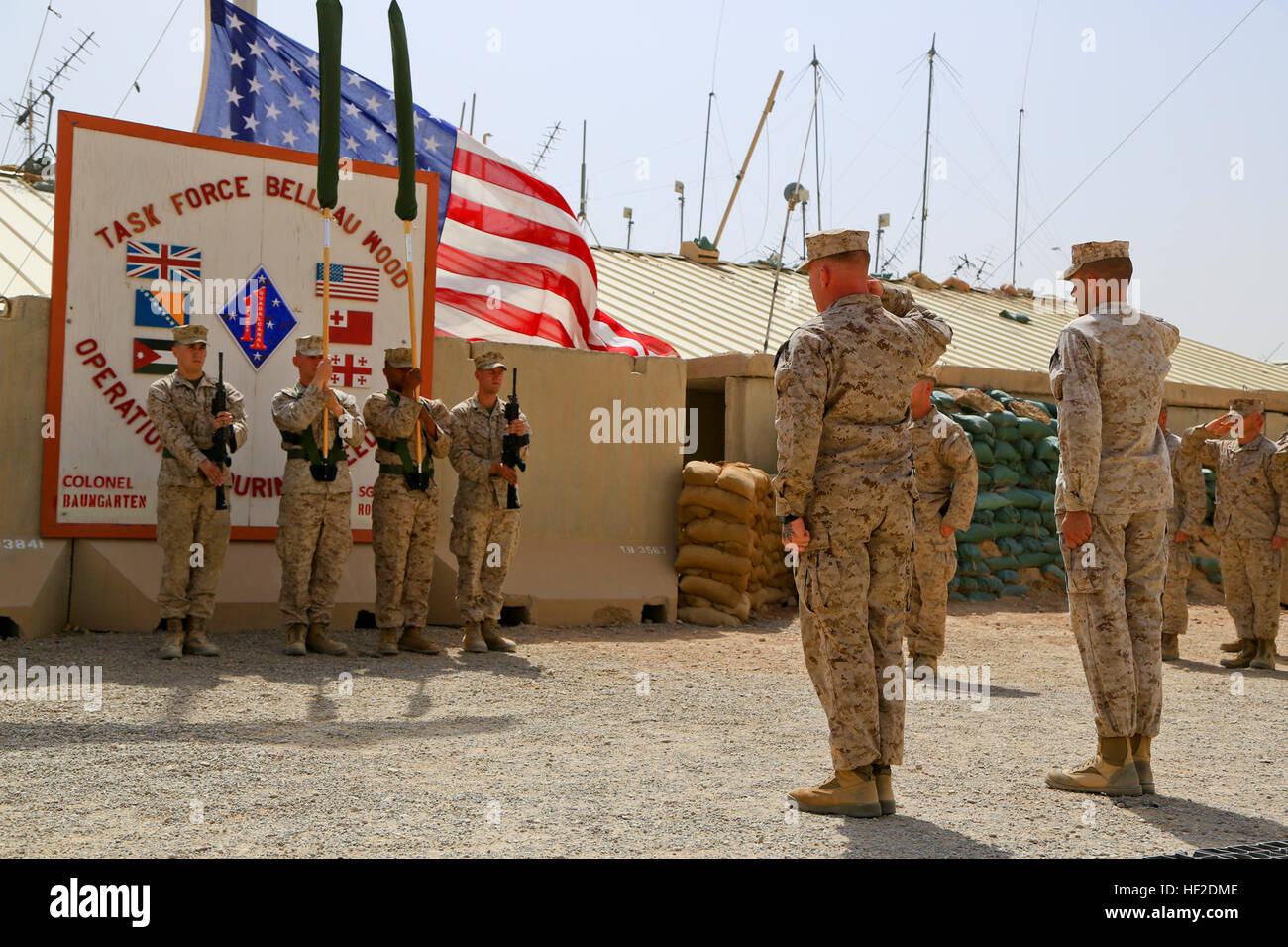 Commanding general of regional command southwest hi-res stock ...