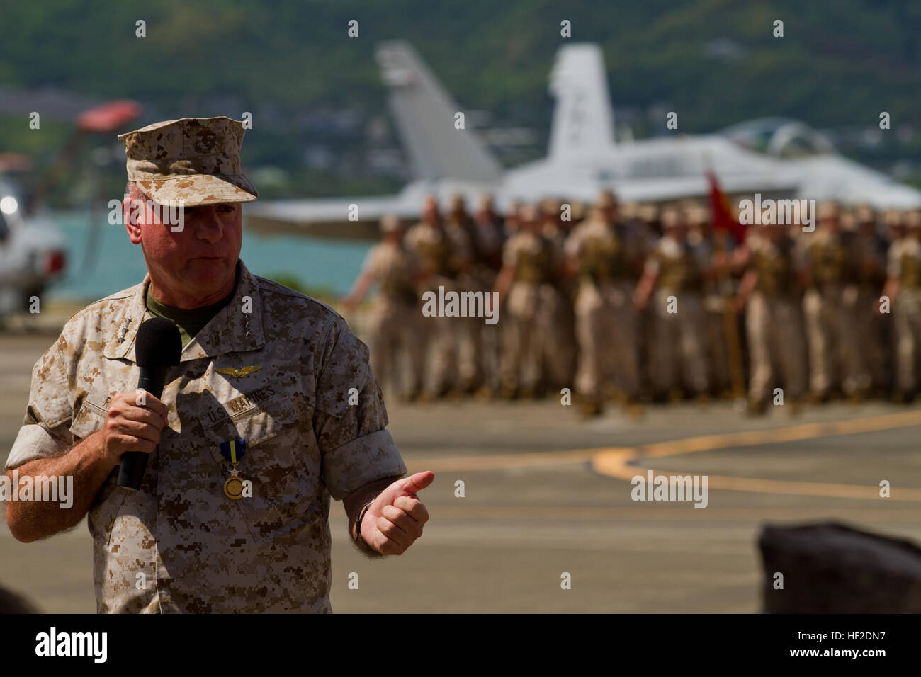 U.S. Marine Corps Lt. Gen. Terry G. Robling, former commander, U.S ...