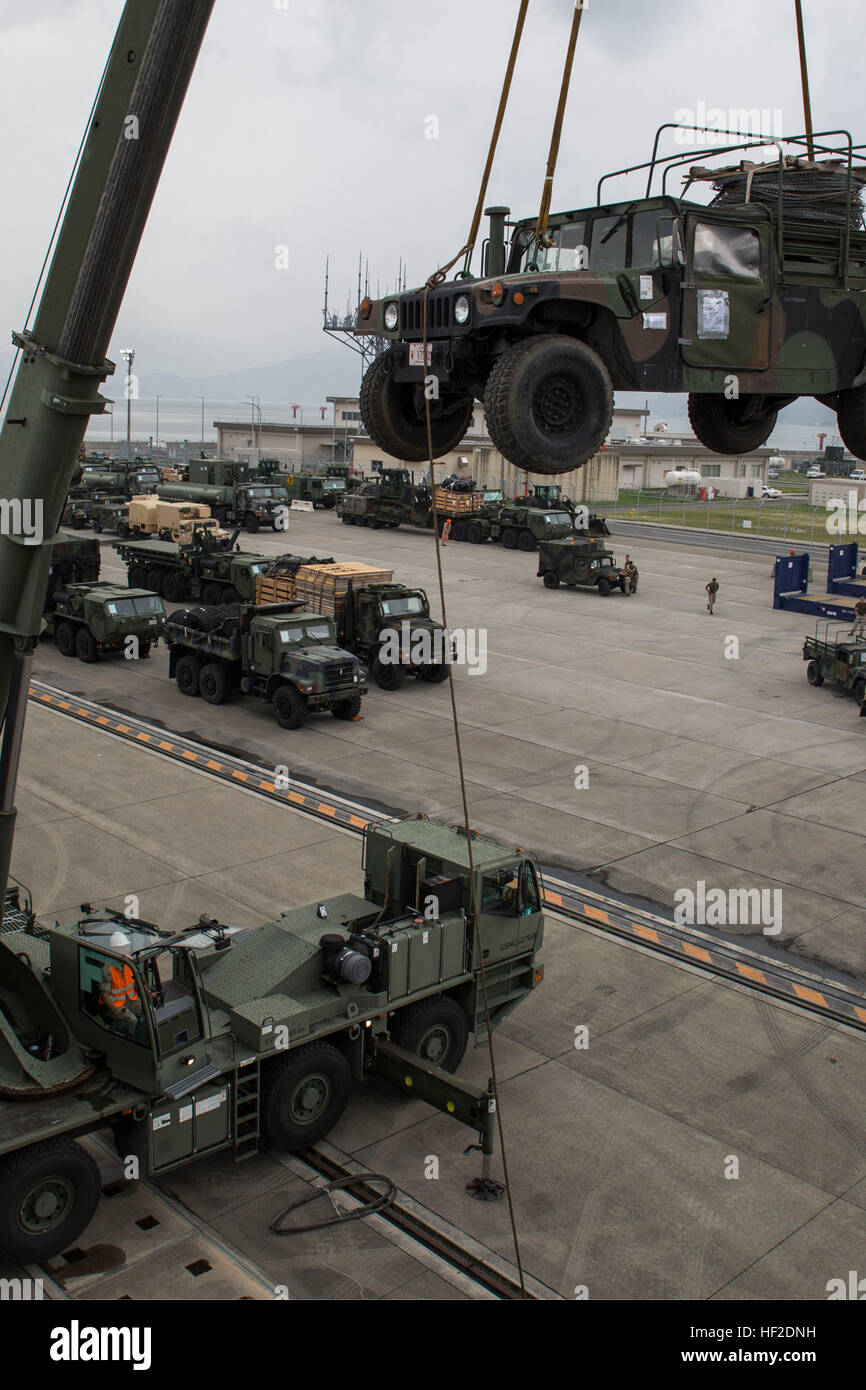 A heavy equipment operator with Marine Wing Support Squadron 171 ...
