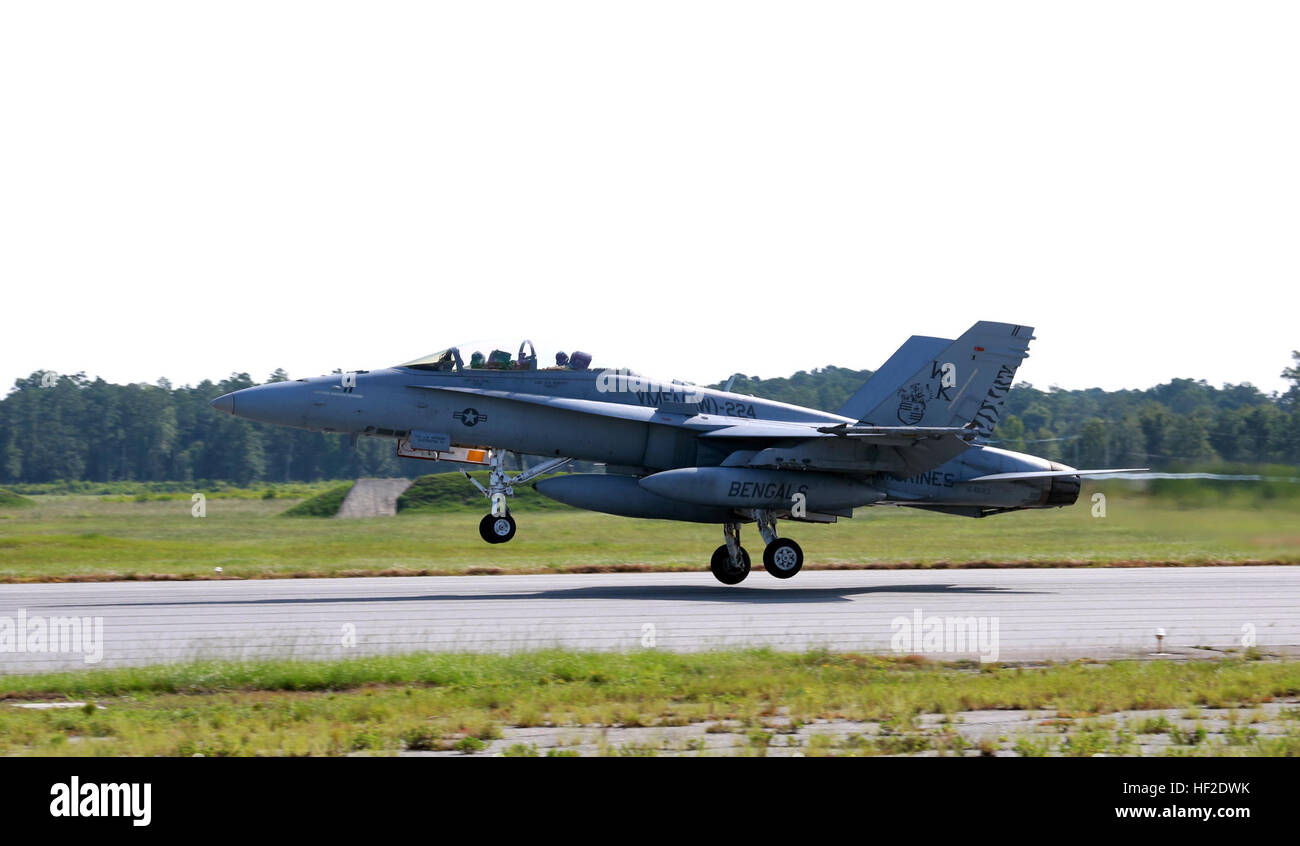 Pilots with Marine Fighter Attack Squadron 312 (VMFA-312) took to the ...