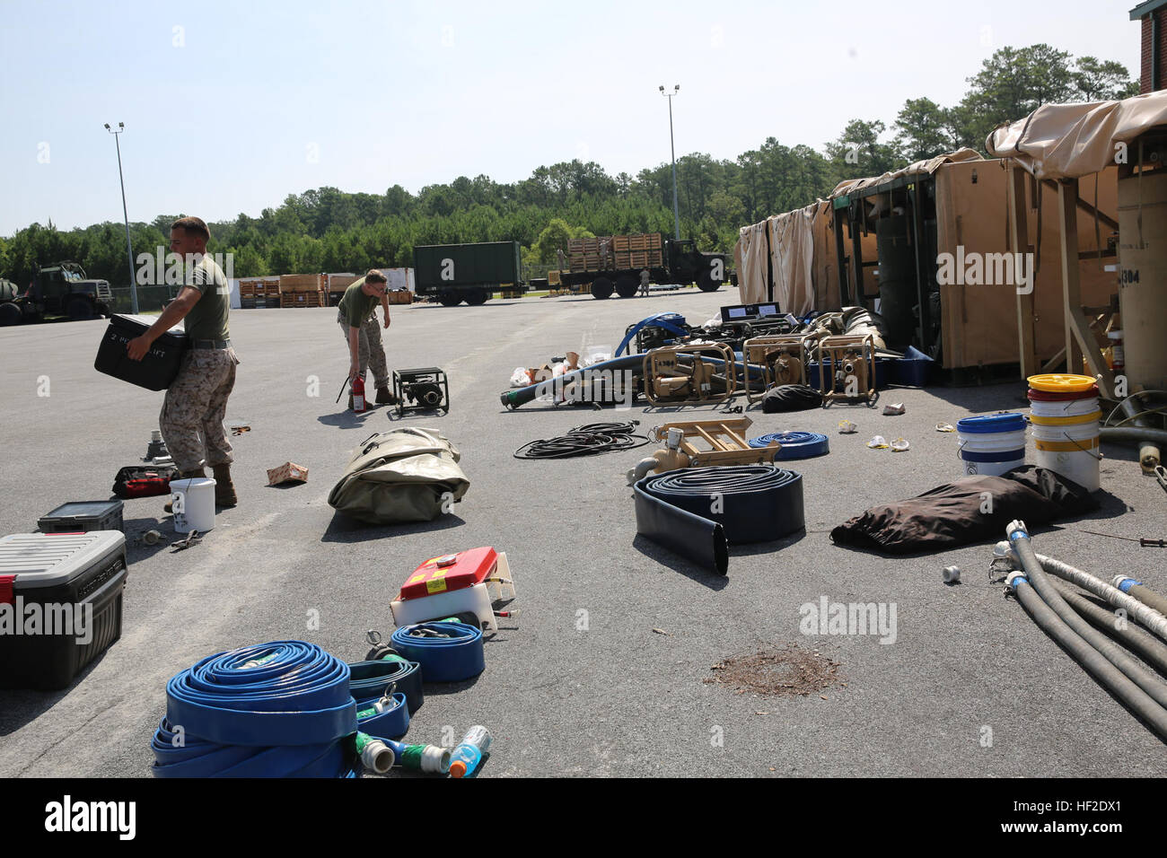 Marine corps tactical water purification system hi-res stock ...