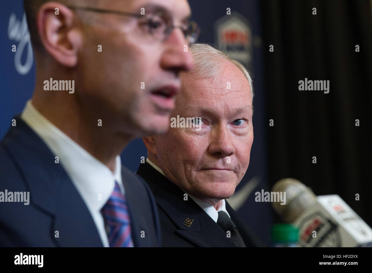 U.S. Army Gen. Martin E. Dempsey, right, the chairman of the Joint ...