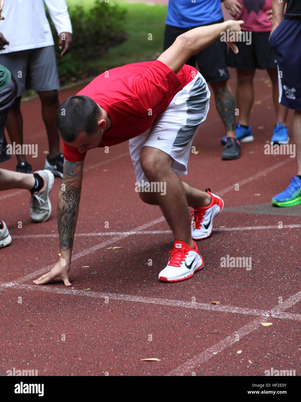 Marines train in track hi-res stock photography and images - Alamy