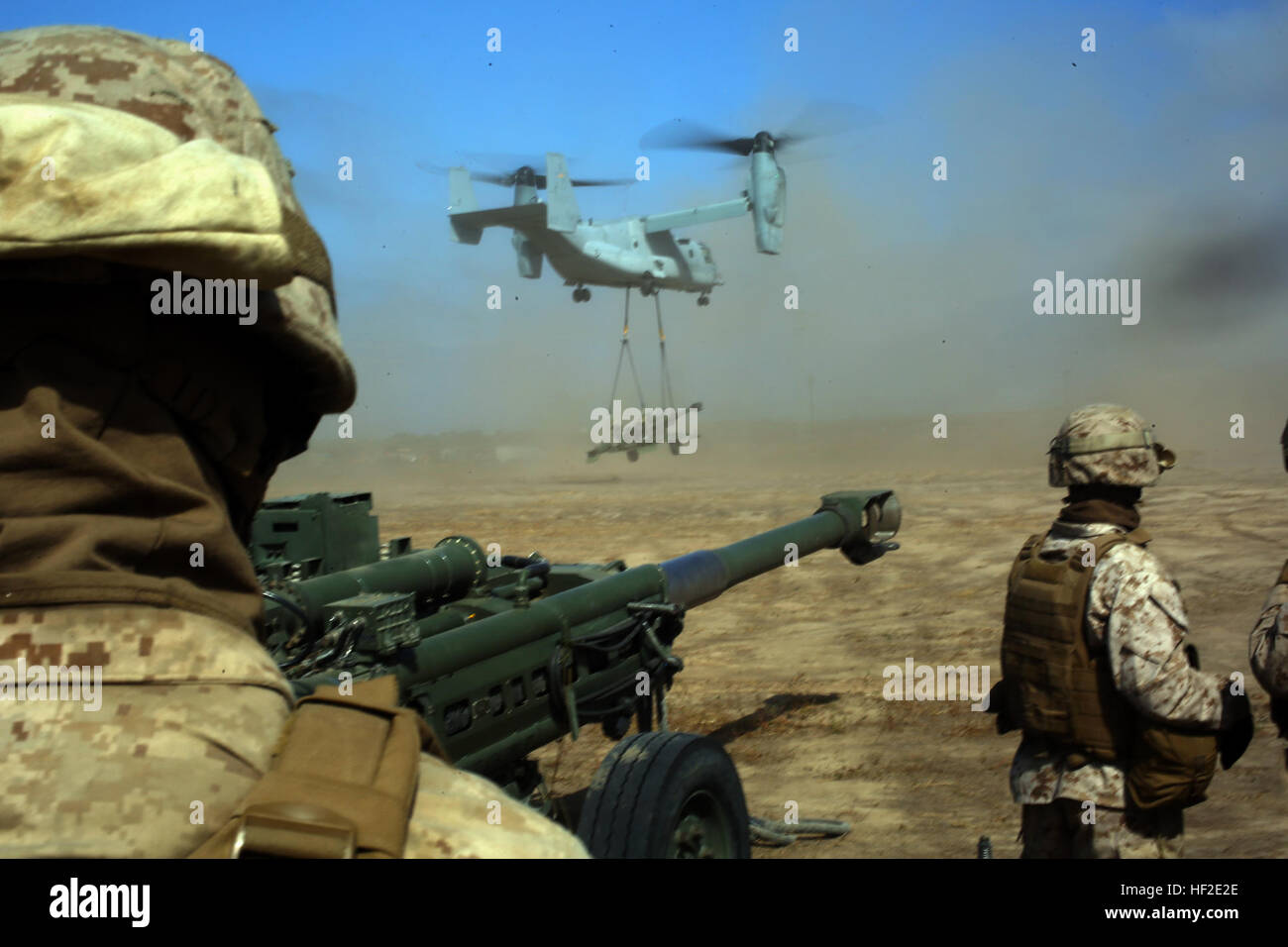Landing support Marines, with Combat Logistics Battalion 13, 1st Marine ...