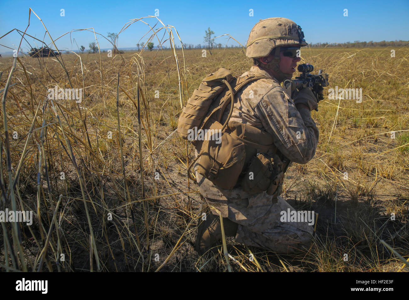 Corporal Andrew Hermann, assault man, 1st Battalion, 5th Marine ...